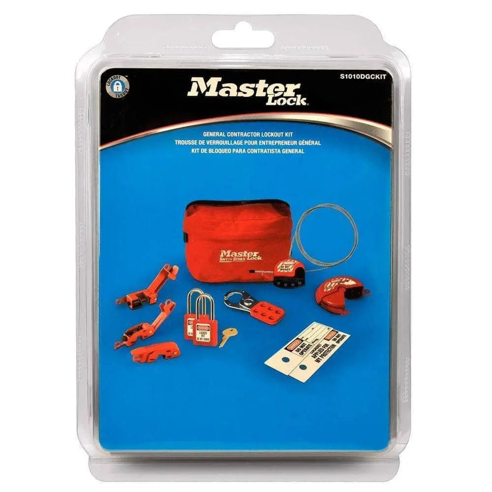 MASTER LOCK - General Contractor Lockout Kit - Becker Safety and