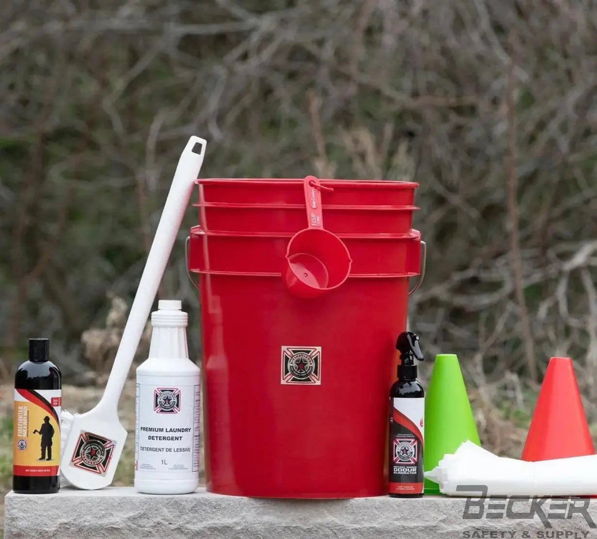 X-Tinguisher - Post Fire Decon Pail - Becker First Responder Co.